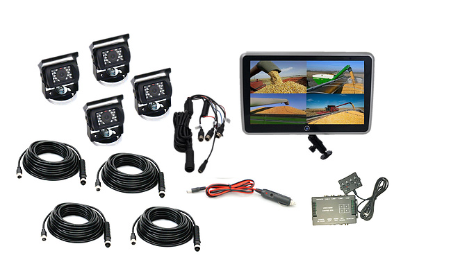 Visionworks 10 in. Touch Screen Monitor & Four Camera System